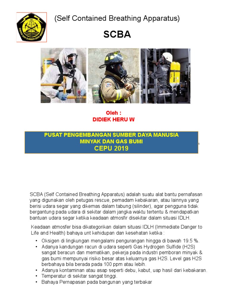 Panduan SCBA untuk Keselamatan | PDF | Sains & Matematika