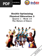 Pe & Health 12 (Hope 3) Second Quarter Module | PDF | Physical Fitness | Dances