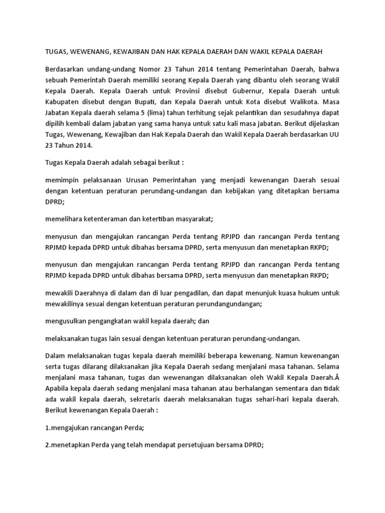 TUGAS, WEWENANG-WPS Office | PDF