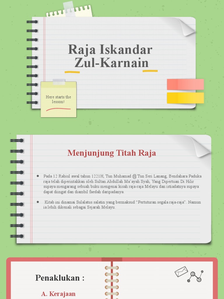 M3 Watak Raja Zulkarnain | PDF