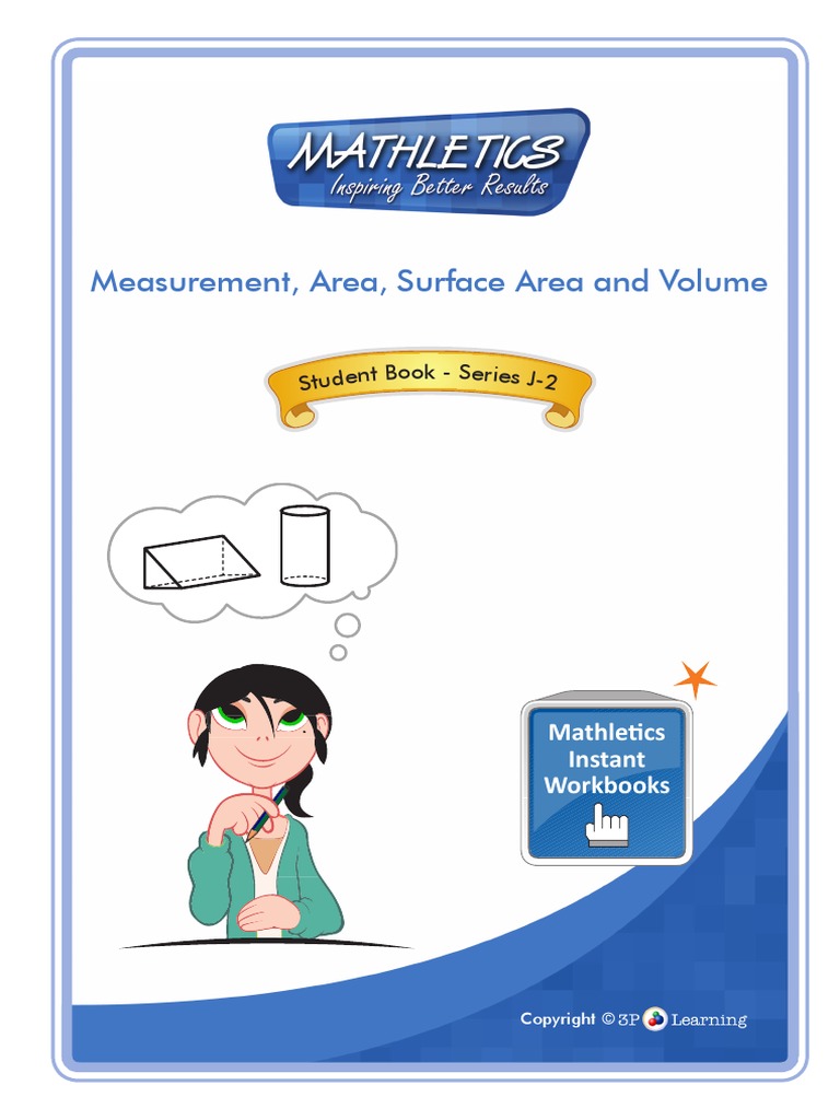 Measurement, Area, Surface Area and Volume - SeriesJ2 - S | PDF | Area ...