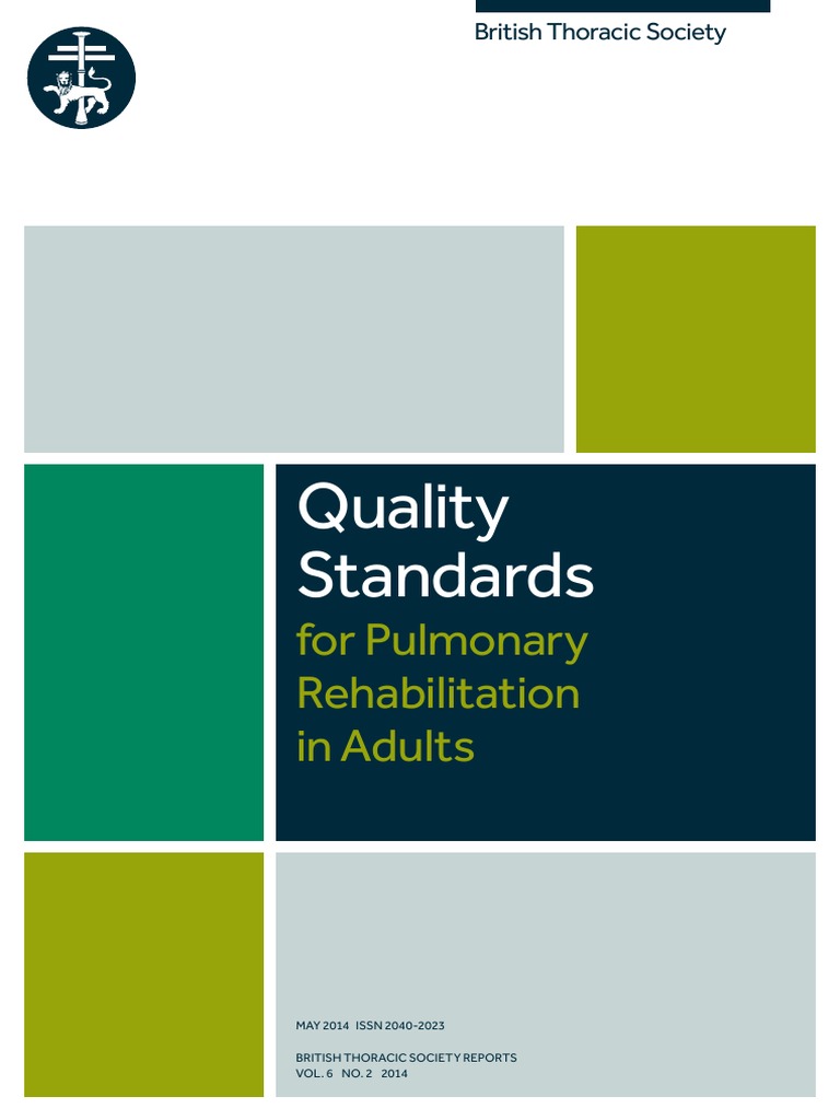 BTS Quality Standards For Pulmonary Rehabilitation in Adults | PDF ...