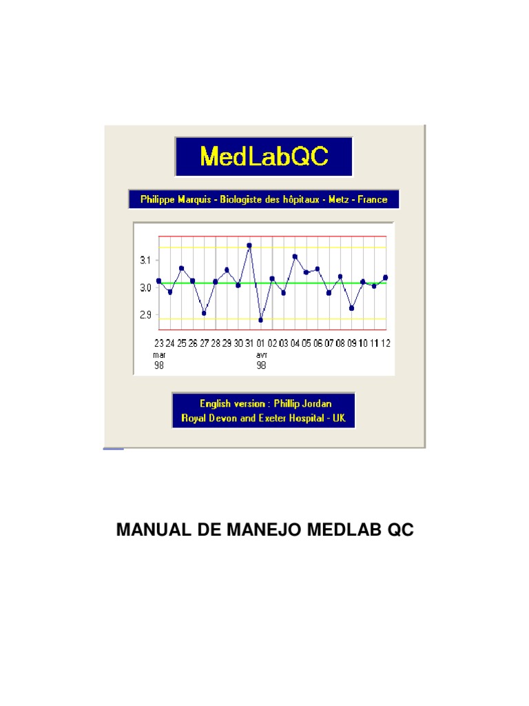 Manual de Manejo MedLabQC | PDF | Archivo de computadora | Ciencias de ...