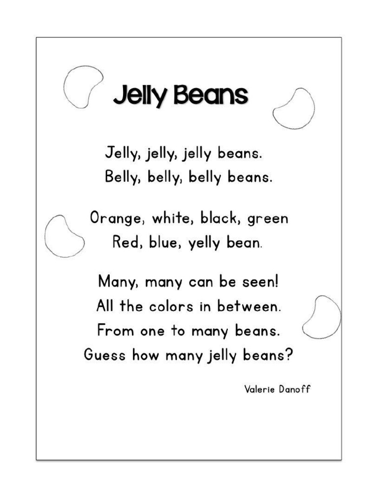 POEMS For Grade 1 | PDF