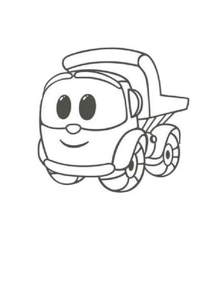 Leo Camion Colorear 01 PDF