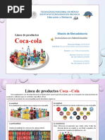 Linea de Producto COCA-COLA | PDF | Coca Cola | Marca