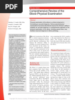 Elbow Joint Special Tests Overview | PDF | Elbow | Anatomical Terms Of ...