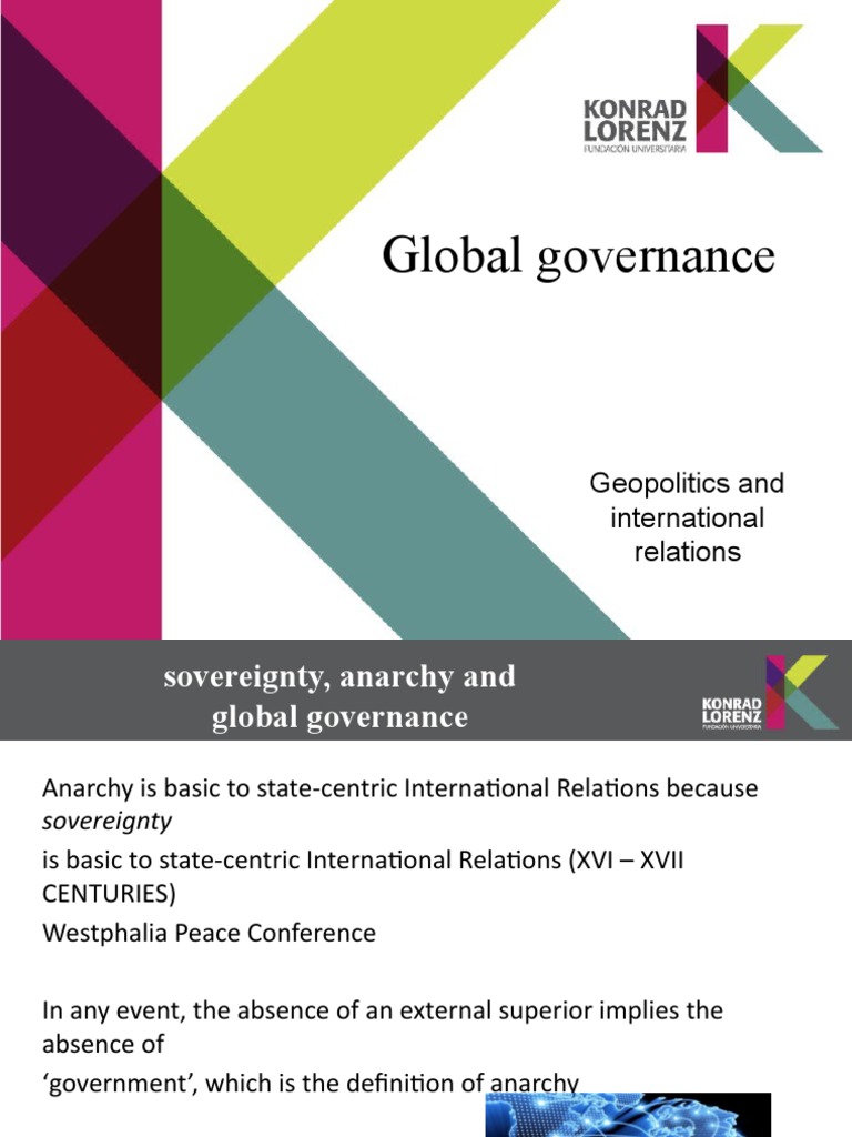 Global Governance: Geopolitics and International Relations | PDF ...