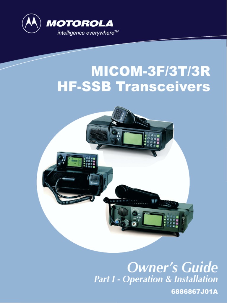 MICOM-3F/3T/3R HF-SSB Transceivers: Owner's Guide | Download Free PDF ...
