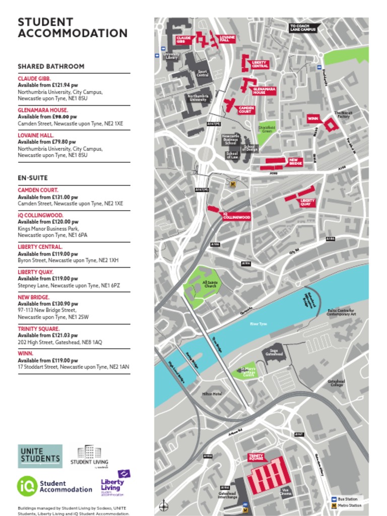 Newcastle Student Accommodation Options | PDF