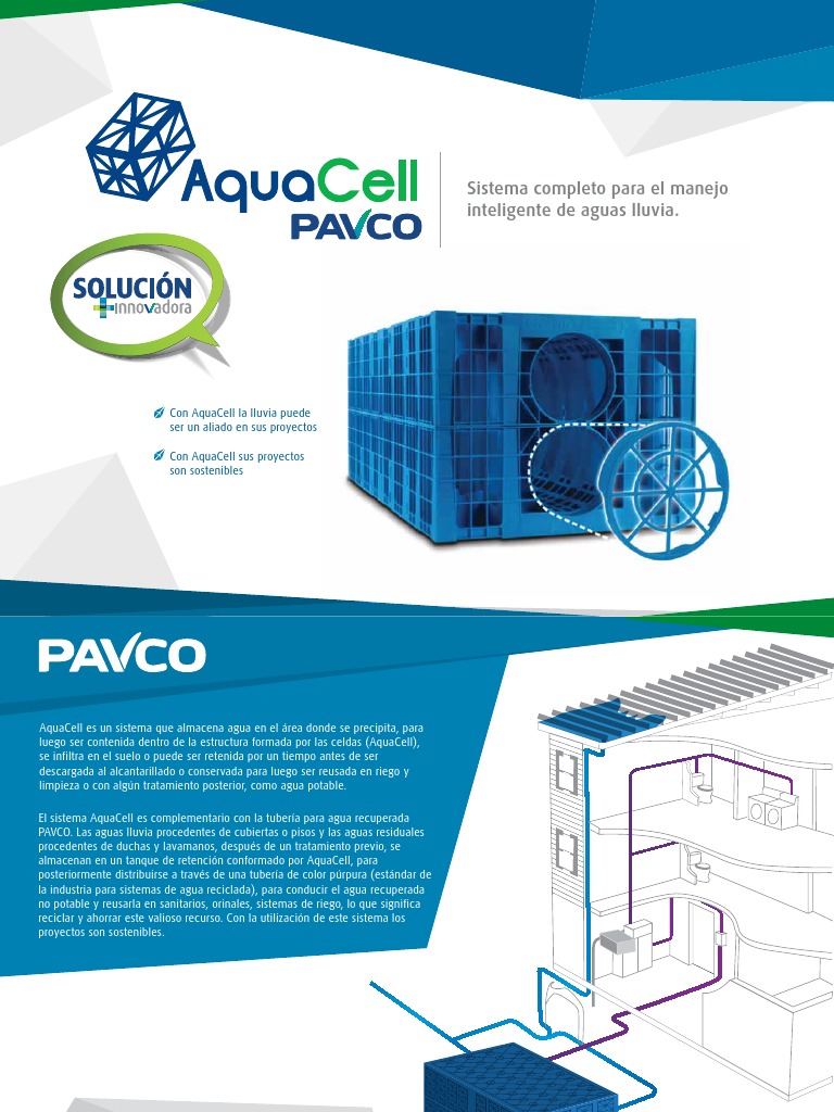 Manual Técnico Aquacell | PDF | Riego | Agua