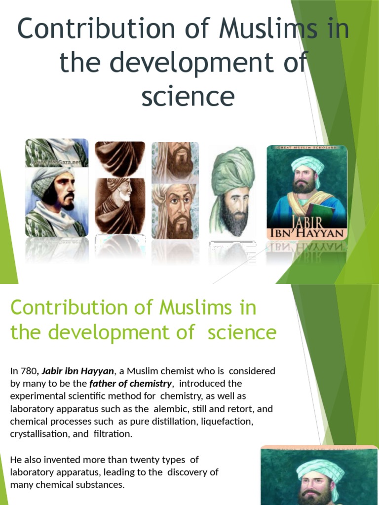 Contribution of Muslims in The Development of Science | PDF | Optics ...