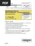 Jezyk Angielski 2023 Przykladowy Arkusz Cke Rozszerzona | PDF