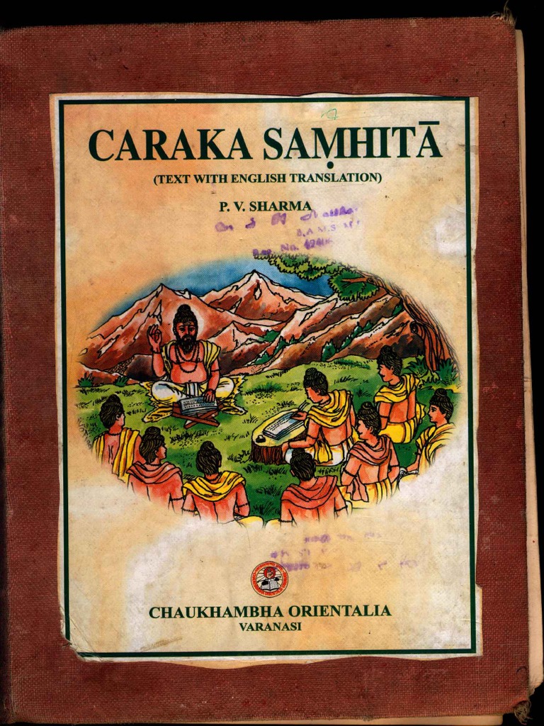 Charaka Samhita Text With English Translation - P.V. Sharma | PDF