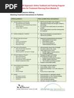 DBT Case Formulation Template - Brief Format | PDF