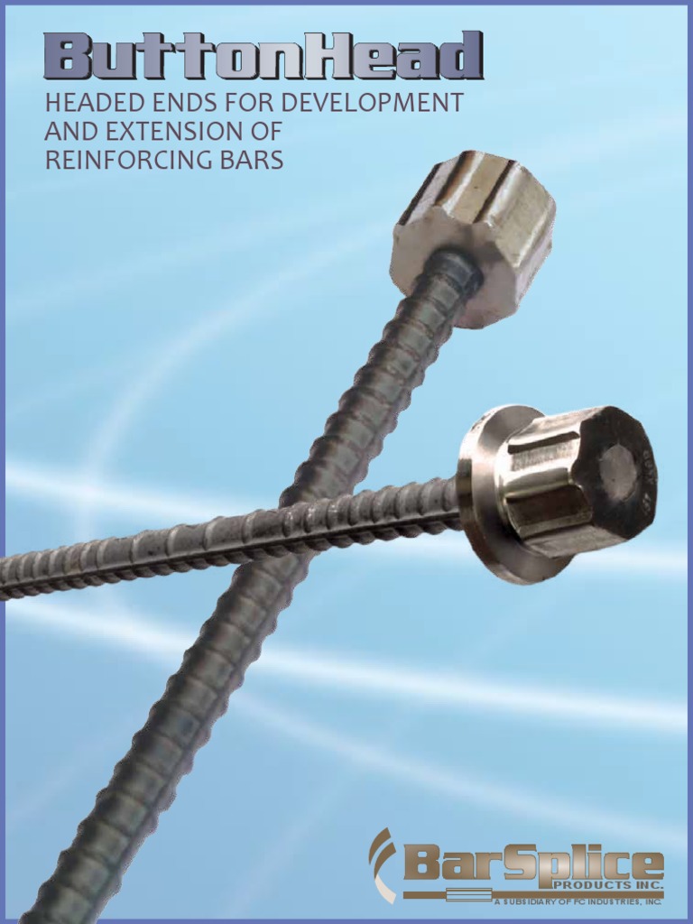 Headed Ends For Development and Extension of Reinforcing Bars | PDF ...