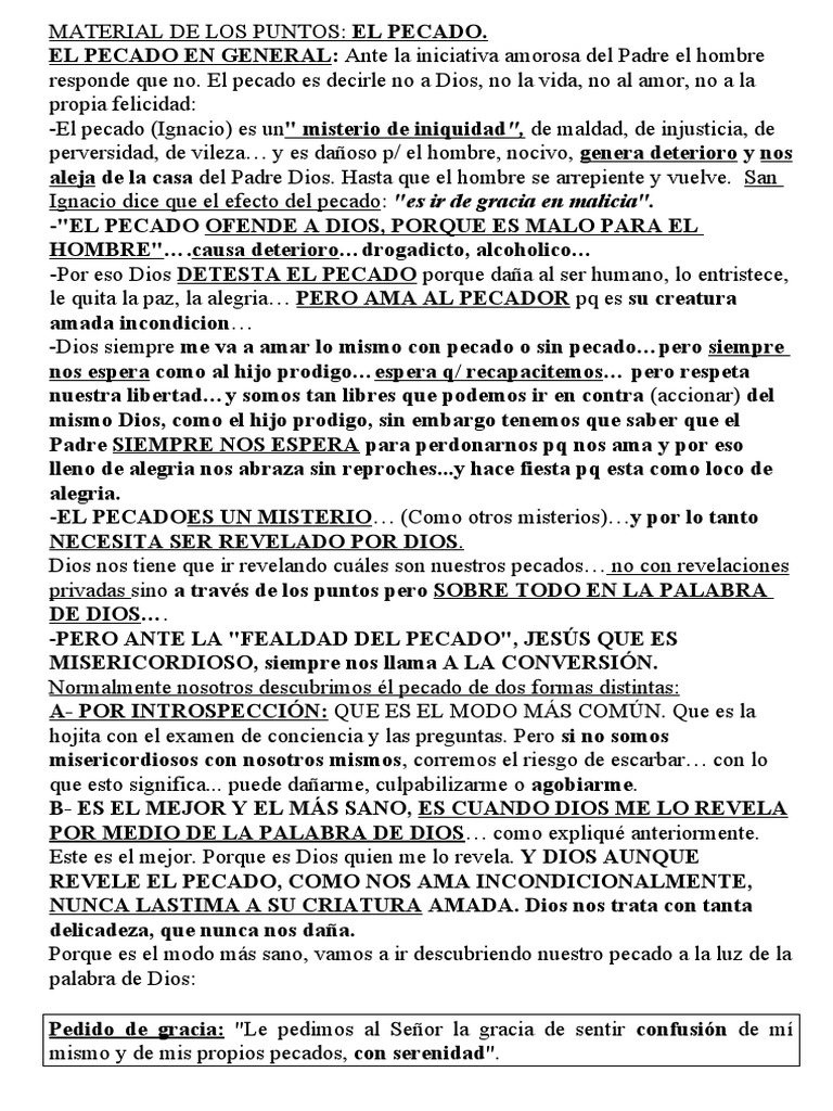 4 - El Pecado - Tema | PDF | Pecado | Mal