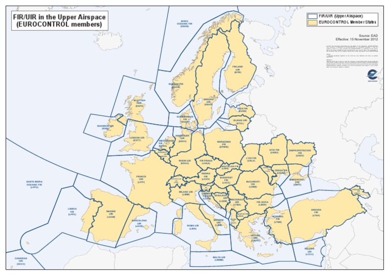 Firuir Upper Airspace Ectl | PDF | Aviation Safety | European Union