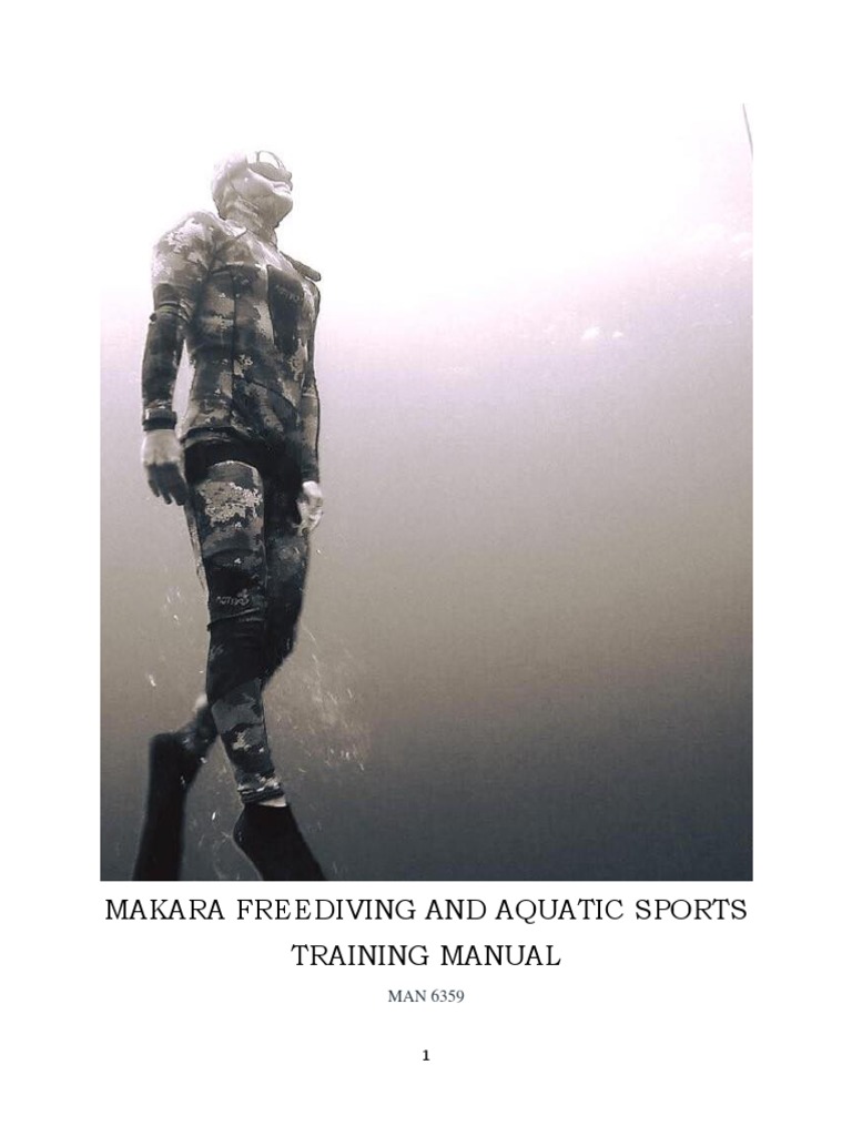 FD Training Manual Sample | PDF | Scuba Diving | Underwater Diving