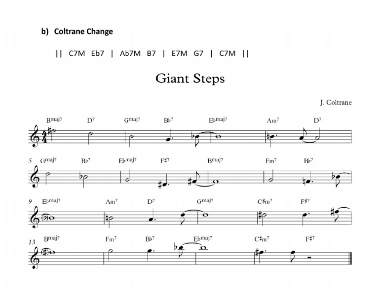 Giant Steps | PDF