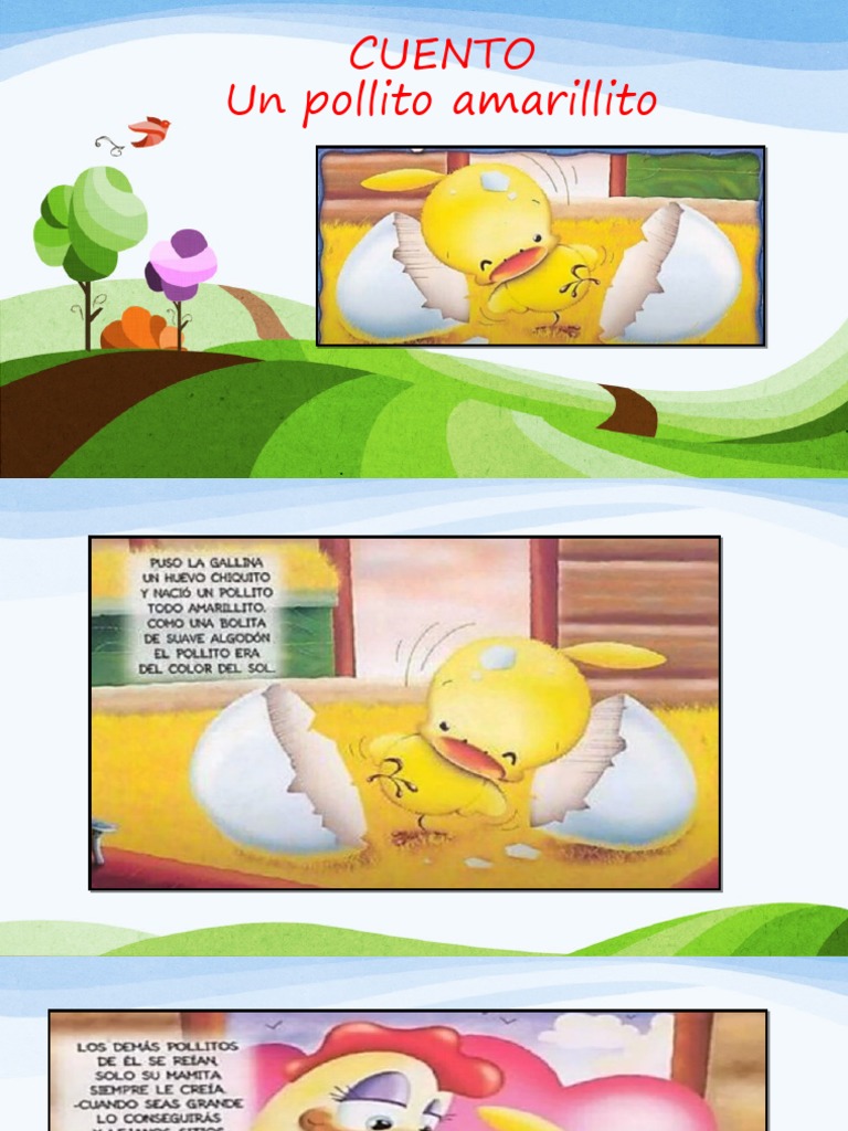 CUENTO de Un Pollito Amarillito | PDF