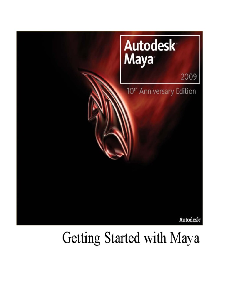 Maya 2009 | PDF | Auto Cad | Copyright