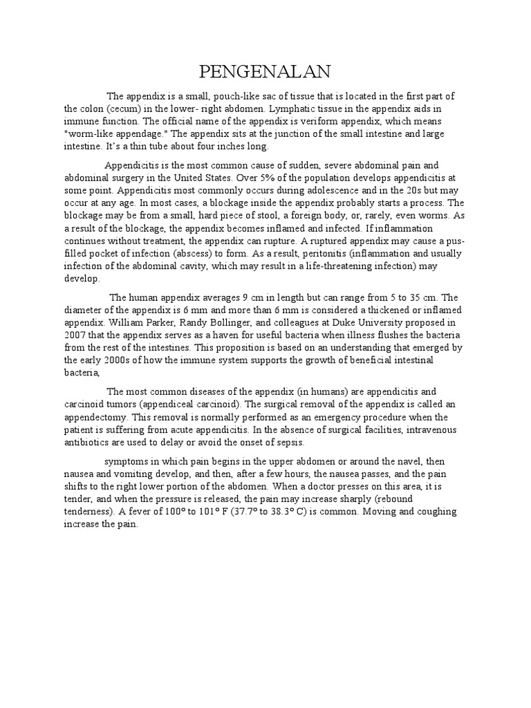 Appendix Pdf Clinical Medicine Medical Specialties