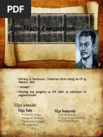 Saan Binaril Si Jose Rizal | PDF