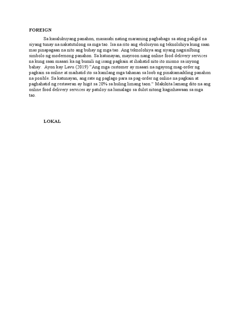 RRL Filipino 2 | PDF