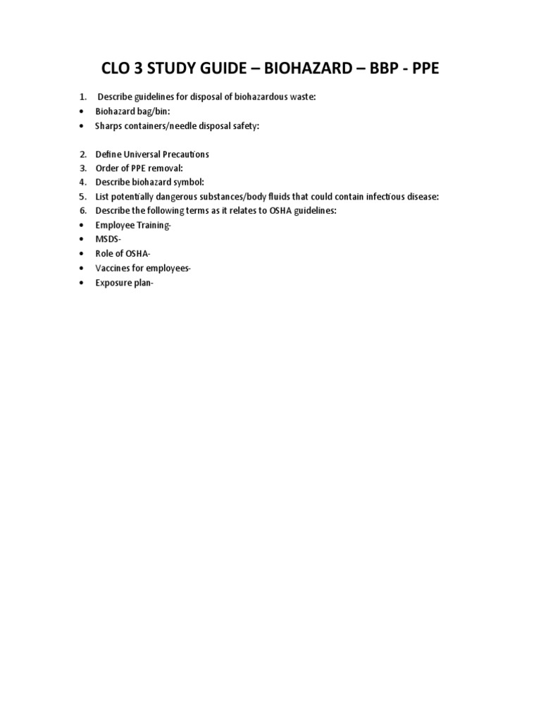 Protecting Yourself and Others: A Guide to Proper Biohazard Waste ...