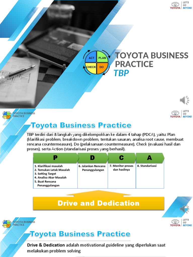 Toyota Business Practice | PDF