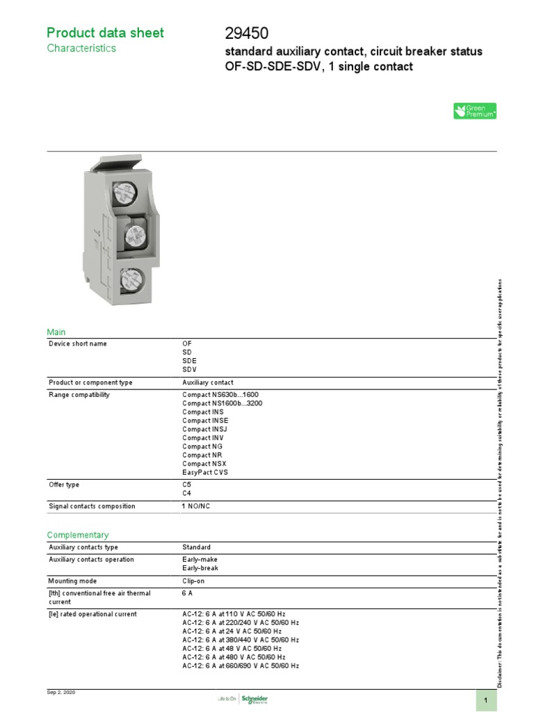 ComPact NS - 29450 | PDF
