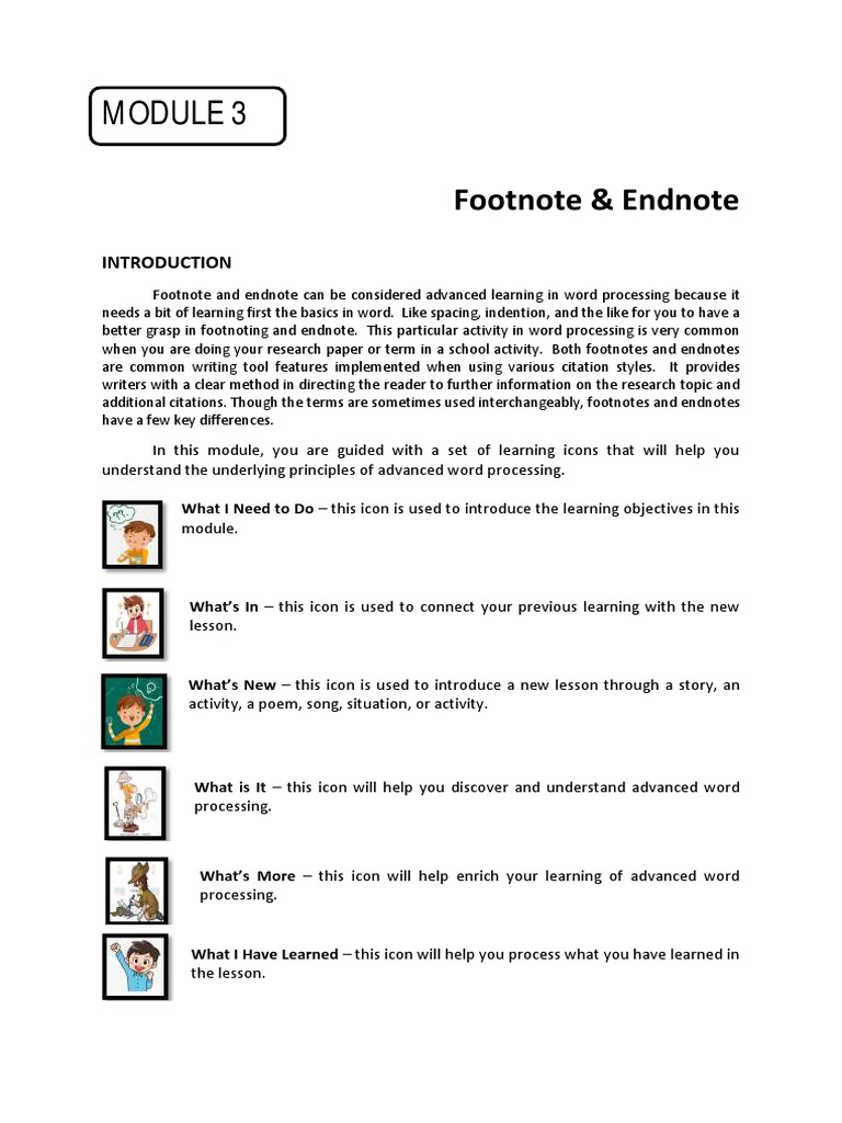 Understanding Footnotes and Endnotes | PDF | Note (Typography ...