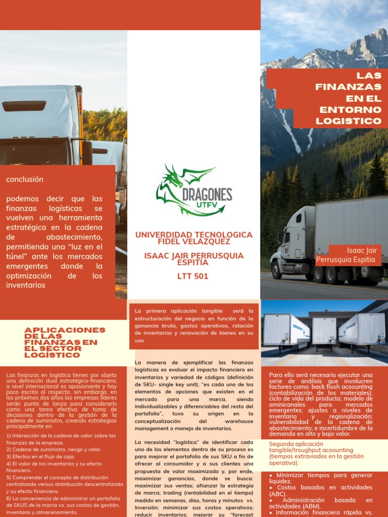 Las Finanzas en El Entorno Logístico | PDF | Logística | Procesos de ...