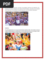 Album de Los Trajes Folclóricos | PDF | Bailes | Nicaragua