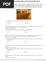 Maths Project Class 10 | PDF | Probability | Experiment
