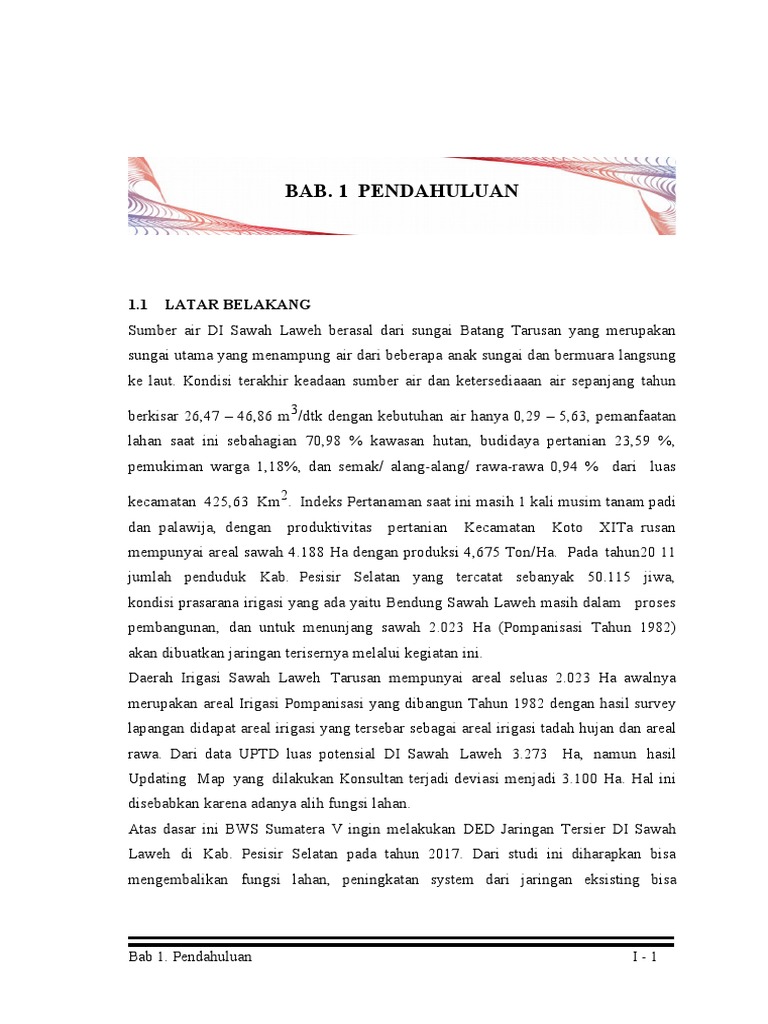 BB 1 Pendahuluan | PDF