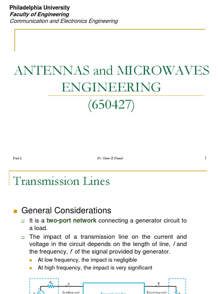 Am Part2 | PDF | Transmission Line | Electronic Engineering