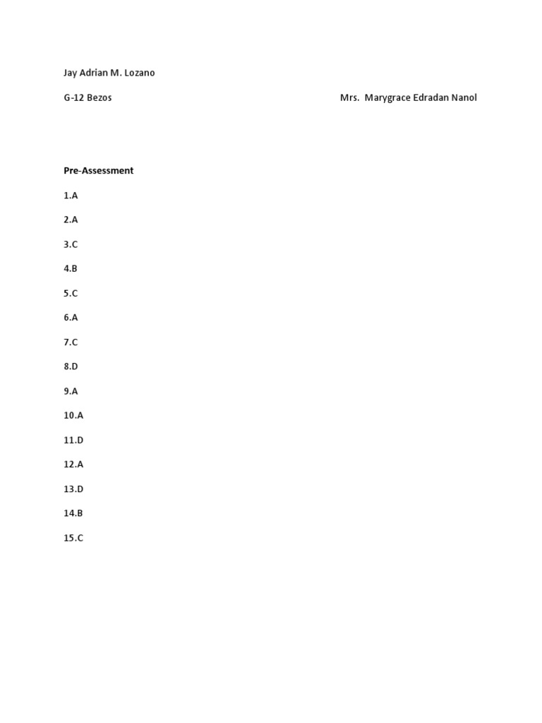 Physical SCience Module 13, Grade 12 Bezos | Download Free PDF ...