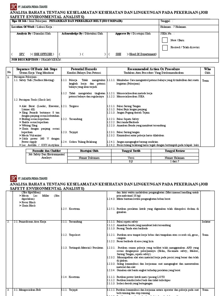 JSEA Hot Repair | PDF