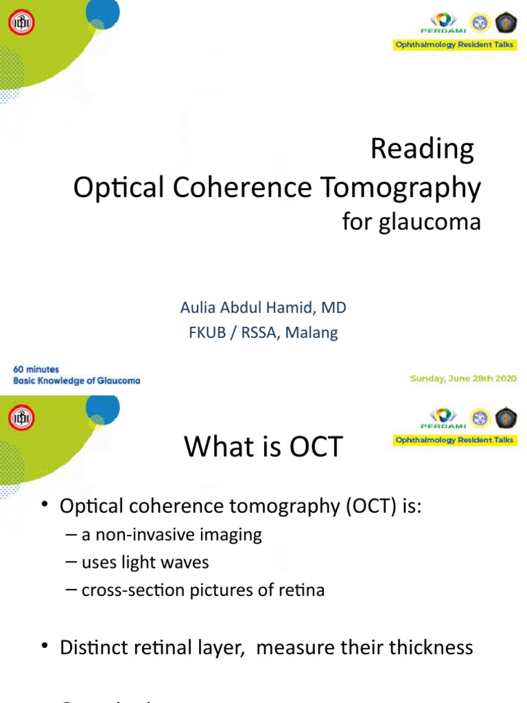 Interpreting OCT in Glaucoma Management | PDF | Retina | Glaucoma