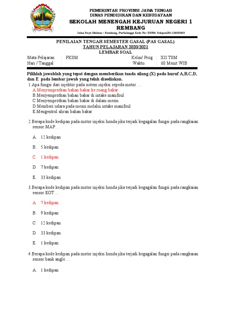 Pas Injeksi PKSM | PDF