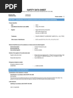 Msds Spidol | PDF | Dangerous Goods | Firefighting