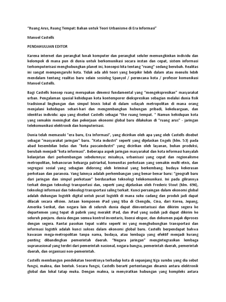 Space of Flows - En.id | PDF