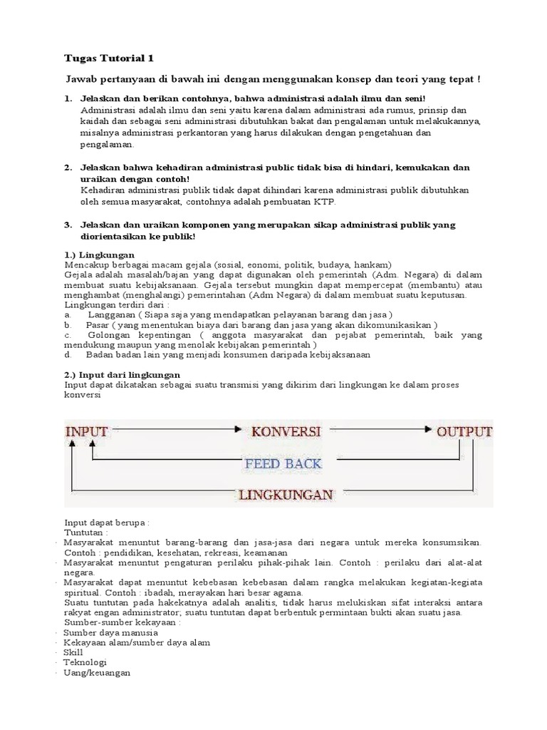 Tugas Tutorial 1 PIAN 20192 | PDF