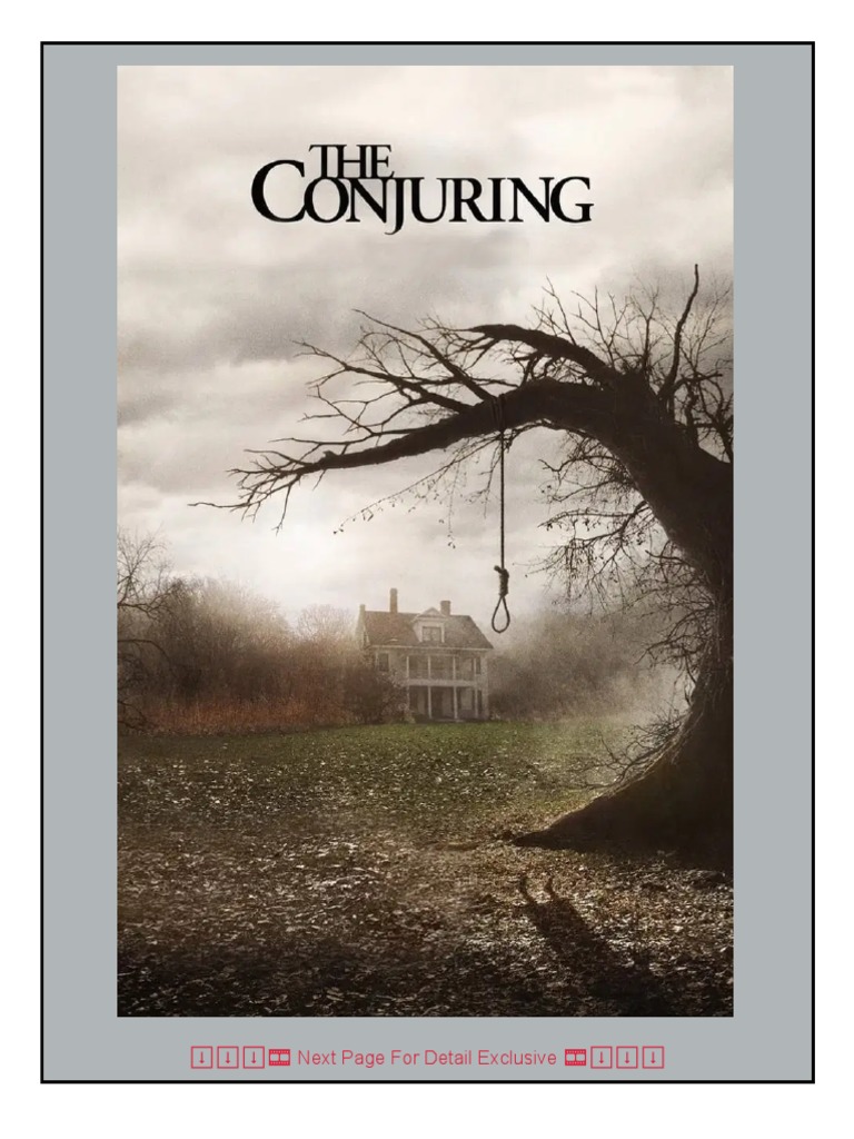 The Conjuring The Movie 2013 Showtimes Complete | PDF