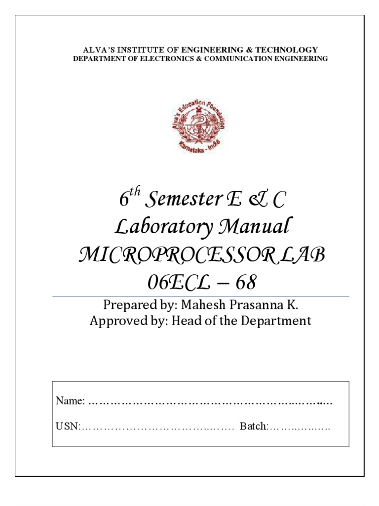 Aiet MP | PDF | Binary Coded Decimal | Assembly Language