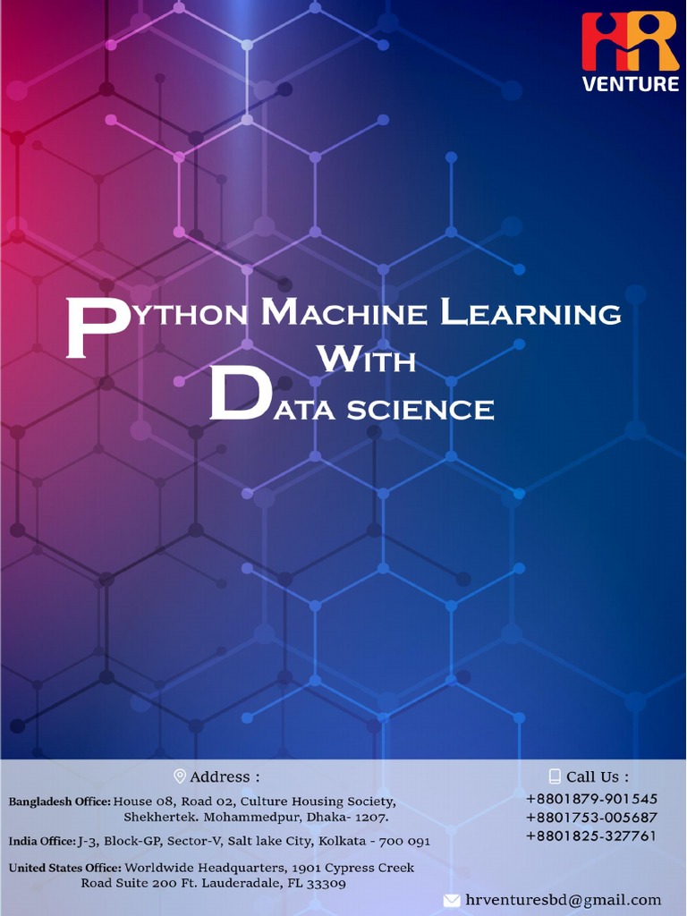 Machine Learning And Data Science With Python Pdf
