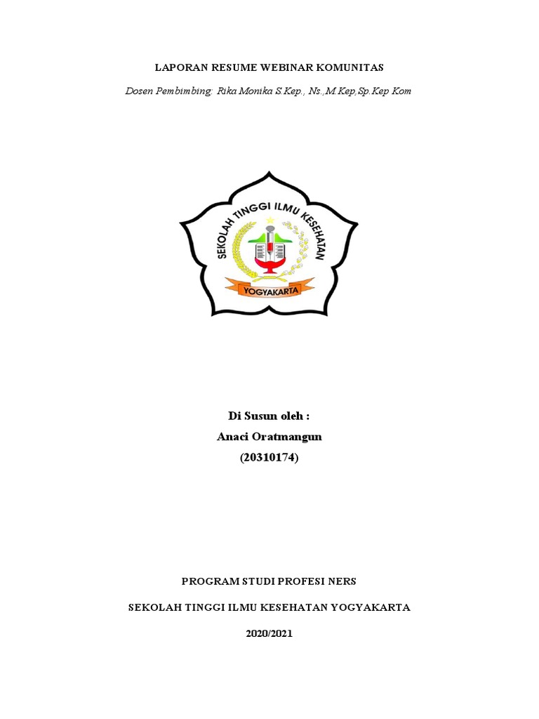 Resume Webinar | PDF