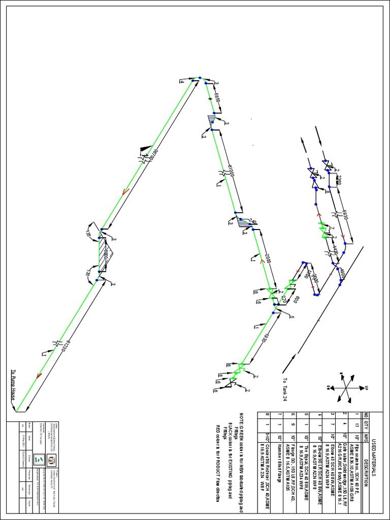 Inlet and Outlet of Tank S24 | PDF | Pipe (Fluid Conveyance) | Gas ...